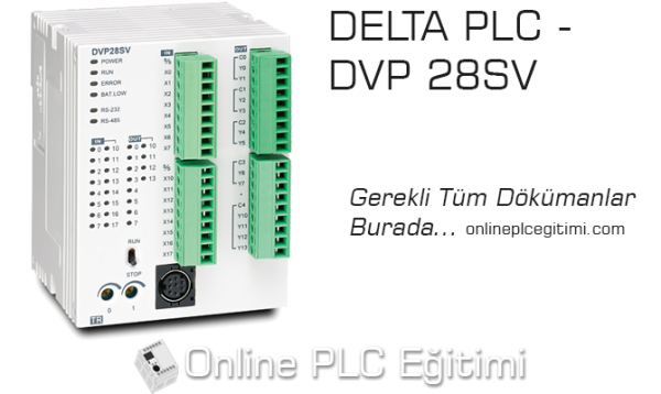 DELTA - DVP 28SV | Online PLC Eğitimi | Online PLC Eğitimi