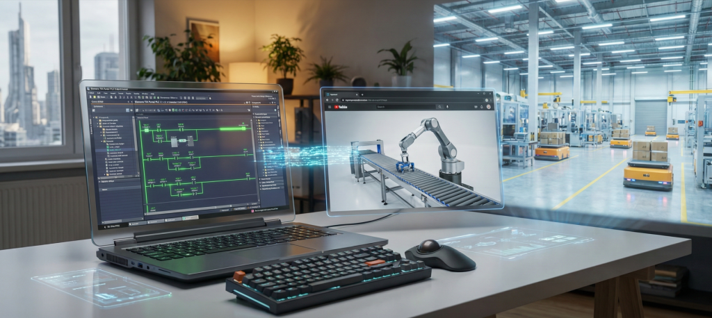 PLC Setine Binlerce Lira Dökmeyin: Simülasyonla Profesyonel Otomasyoncu Olma Rehberi (2026)